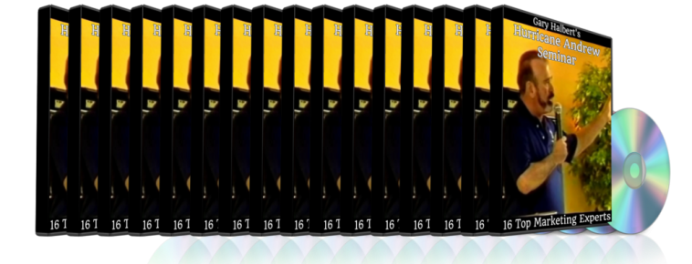 Gary Halbert – Hurricane Andrew Seminar - Lottolearning