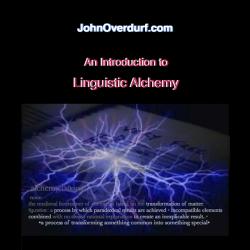 John Overdurf Linguistic Alchemy