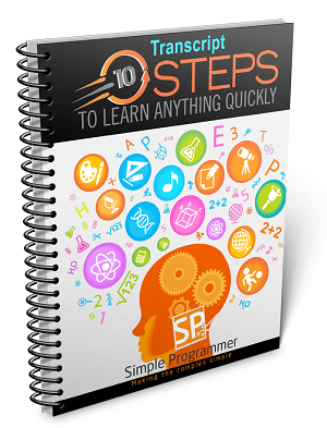 John Sonmez 10 Steps to Learn Anything Quickly