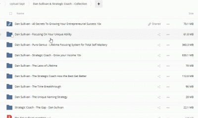 Dan Sullivan & Strategic Coach Collection